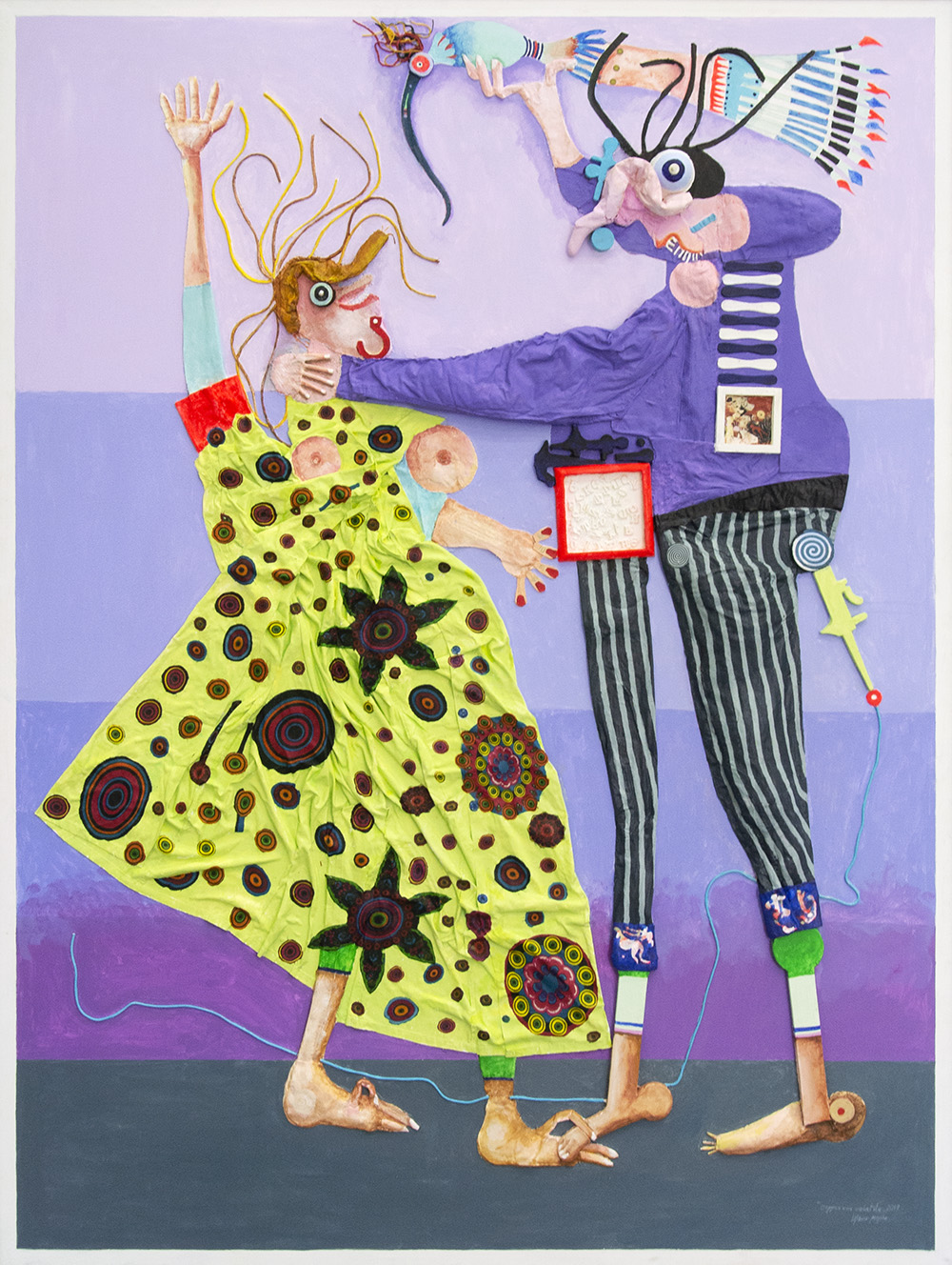 Mario Persico Gegenpapst - Galerie Peter Tedden